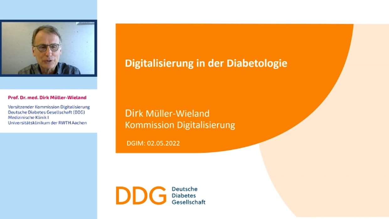 Digitalisierung in der Diabetologie - Endokrinologie & Diabetologie ...