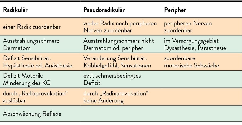 Management von Rückenschmerzen - Allgemeinmedizin - Universimed ...
